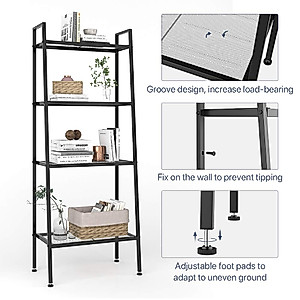 NATRKE Storage Shelf Wire Shelving Unit (Grey)