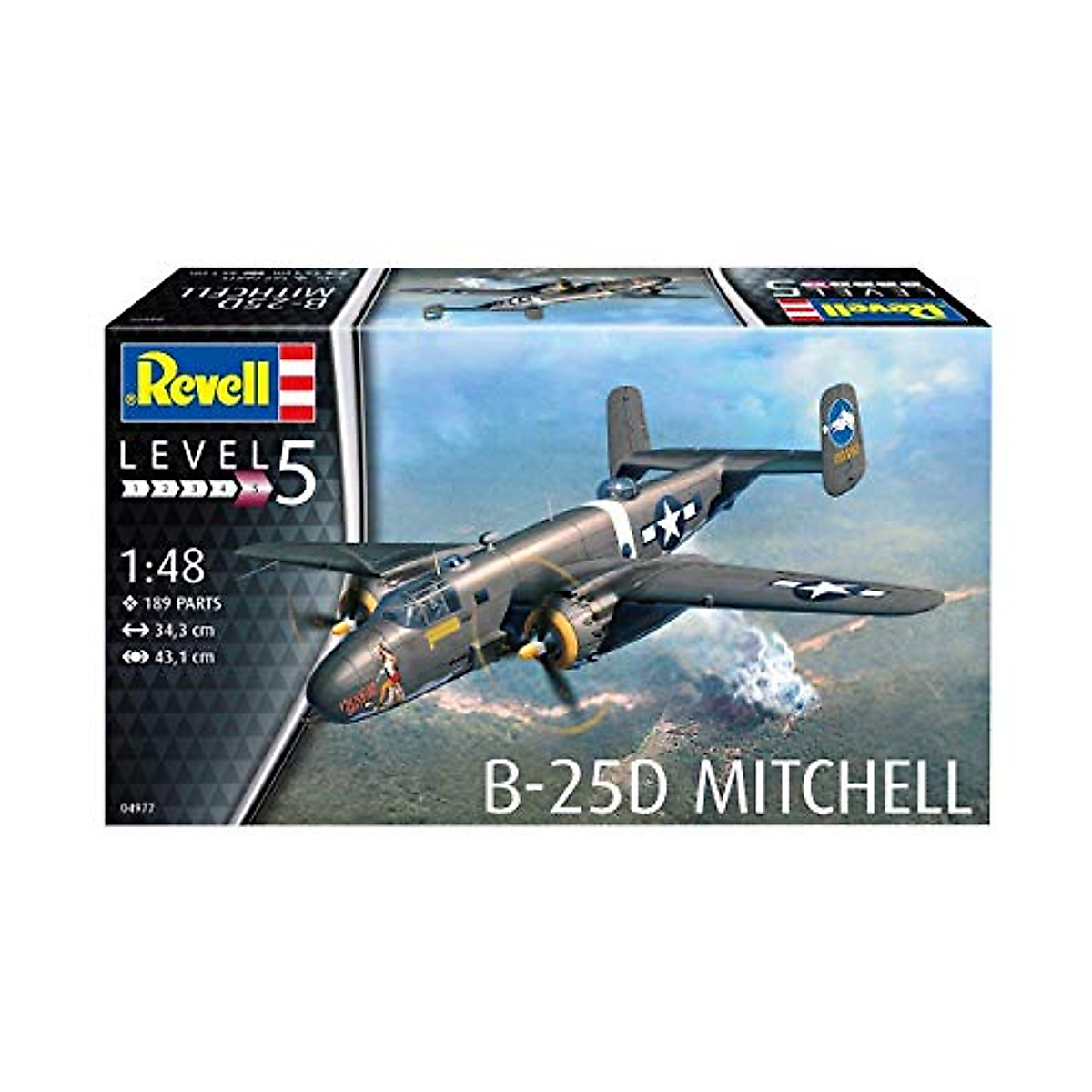 Revell RV04977 B-25C/D Mitchell Plastic Model kit, 1:48