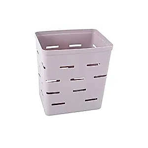 UNNIQ Trash can, Garbage bin Household can be Used in The Kitchen, Bedroom and Living Room PP Material Trash bin with Gland