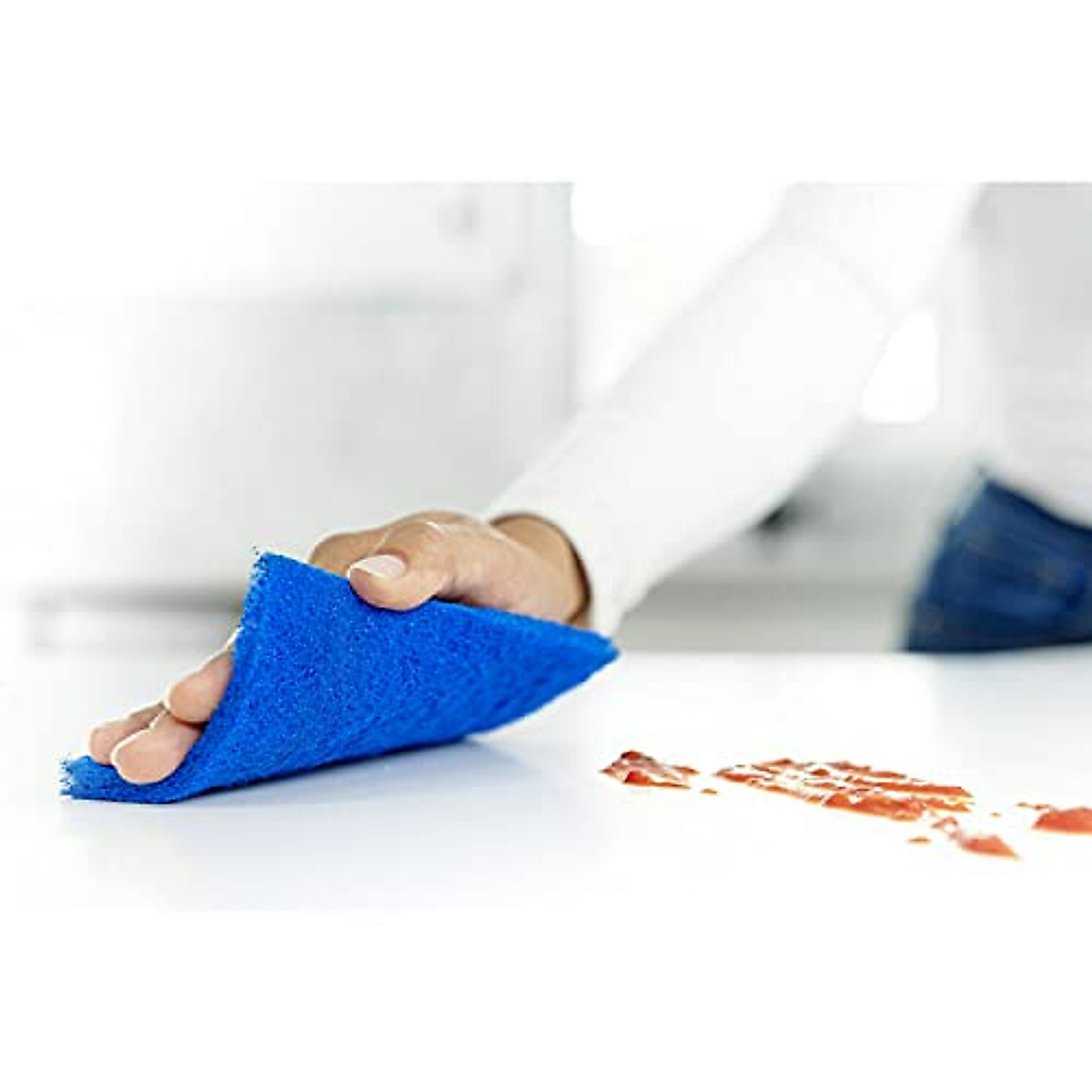 Scotch-Brite Non-Scratch Scour Pads, Scouring Pads for Kitchen and Dish Cleaning, 30 Pads