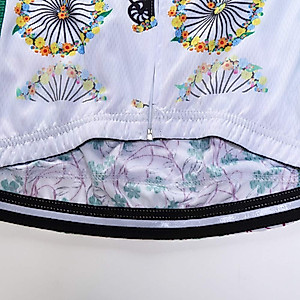 Cycling Jersey Women Short Sleeve Bike Shirts Bicycle Jacket Clothing M