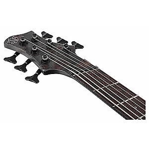 Ibanez BTB806MS 6-string Bass Guitar - Transparent Gray Flat