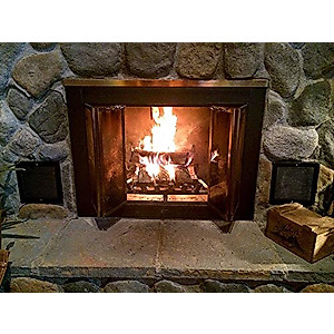 Walden Backyards Natural Sure-Fire Starters, Best for Wood Fires and BBQ Grills, 24 Pack