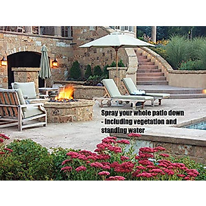 Mosquito Repellent for Yard - 1 GAL Repellent Outdoor Yard Spray for Home, Lawn, Patio, & Garden - Yard Perimeter Outdoor Concentrate Spray Barrier Cedar Kid/PET Safe