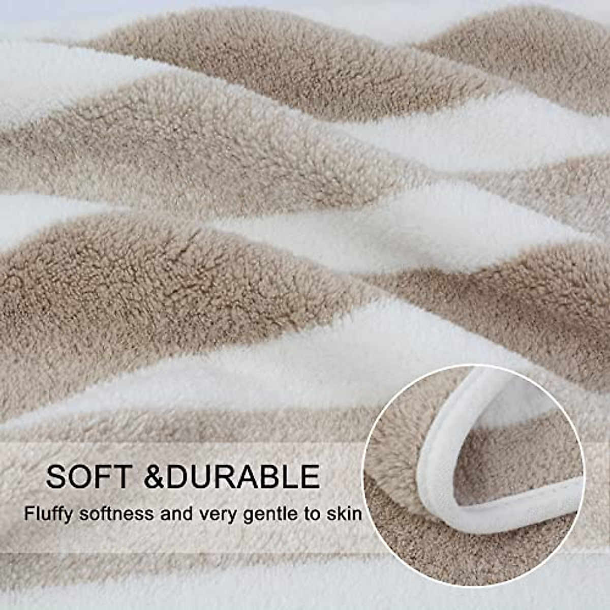 KinHwa Microfiber Hand Towels for Bathroom Soft and Absorbent Face Towels Brown Bathroom Hand Towels for SPA Hair Bath 16inchx30inch 2 Pack