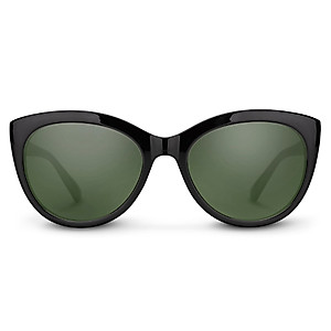 Suncloud Cityscape Polarized Sunglasses, Black/Polarized Gray Green, One Size
