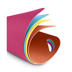 Dexas Heavy Duty Cutting Board Grippmat, Flexible Cutting Boards for Kitchen, Set of 4, Non Slip Plastic Board Cutting Mat 11.5 by 14 inches, Bright Blue, Yellow, Orange and Pink Set Kitchen Gadgets