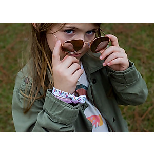 Daisy Lane Christmas Stocking Stuffer for Women Teen Girl, Small Gift Set for Kid, Keychain Hair Tie (Unicorn)