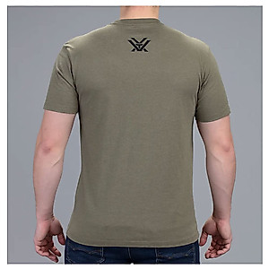 Vortex Optics Three Peaks Short Sleeve Shirt - Military Heather - Large