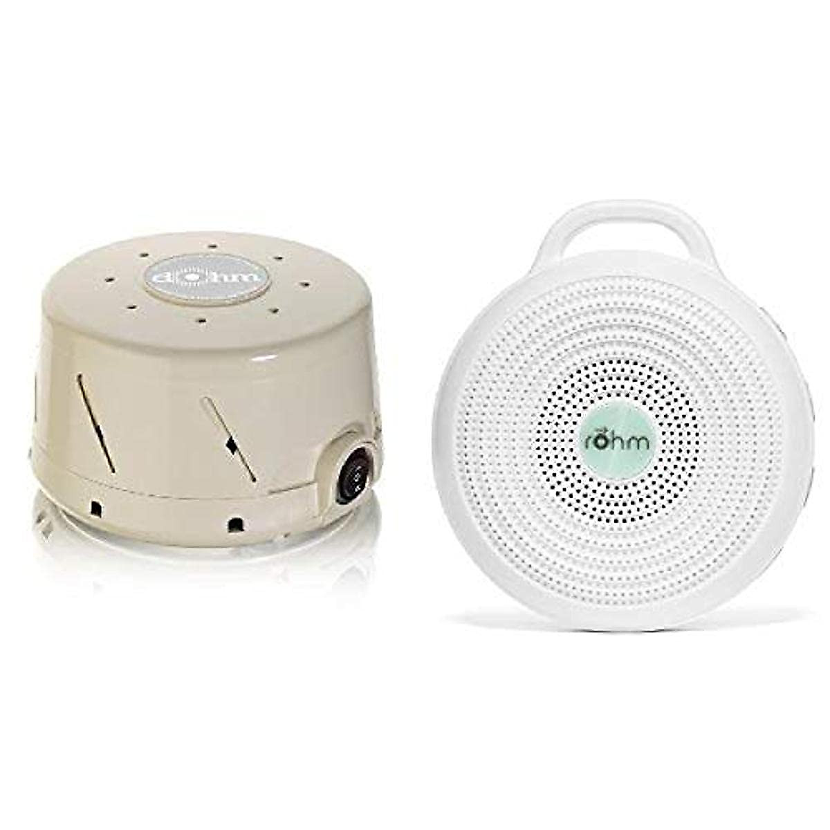 Marpac All-Natural White Noise Sound Machine Home and Away Bundle , Tan