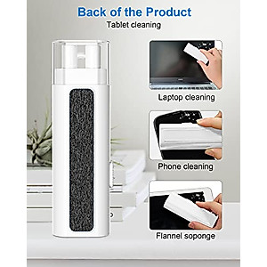 [8 in 1] Cleaner Kit for Airpod,Supfine Cleaning Pen with Brush for Airpods Pro,Multi-Function Cleaner Kit for Earbuds,Earphone,iPod,Keyboard,iPhone,ipad,Laptop(White)