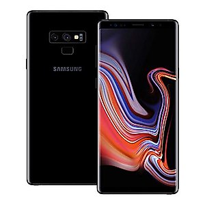 SAMSUNG Galaxy Note9 N9600 128GB Unlocked GSM DUOS Phone w/Dual 12MP Camera (International Variant/US Compatible LTE) - Midnight Black (Renewed)
