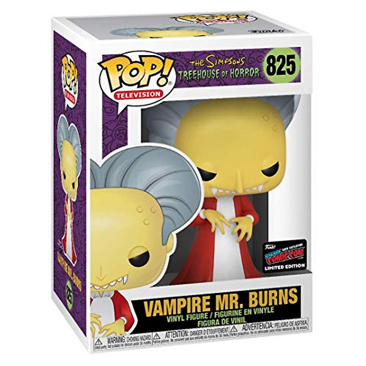 Funko Pop! Animation: Simpsons - Vampire Mr. Burns, Fall Convention Exclusive