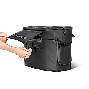EF ECOFLOW DELTA Max (1600 & 2000) Protective Cover, Waterproof, Dustproof Cover, Velcro Easy Access Design for Outdoor or Indoor Use