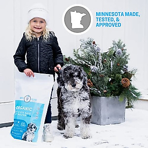Northern Salt North Pro Paw Sub Zero Deicer 25 lb Resealable Ice Melt Bag Pet Friendly Ice Melt, Kid Safe Deicer, Organic Ice Melt Safe for Dogs & Paws, Pet Safe, Works Fast on Driveways & Sidewalks
