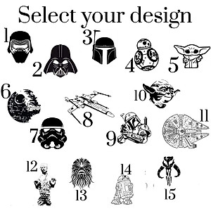 Personalized Star Wars Inspired Slim Hidden Pocket Distressed Leather Wallet The Cedar Key Wallet by Left Coast Original