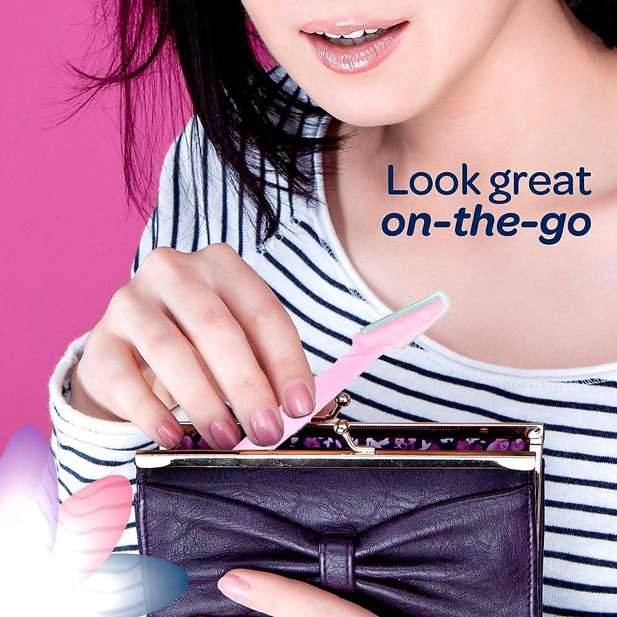 24 Pieces Eyebrow Razor Shaper Trimmer Shaver Women Men Facial Razor with Precision Cover by ACKLLR,Green Pink Yellow