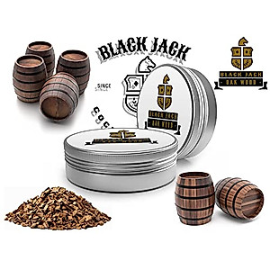 Cocktail Smoker - The Original Smoke Infuser for Drinks - Includes 4 Flavors Of Wood Chips for Whiskey, whiskey gifts for men, Bourbon Smoker Kit, Old Fashioned Smoker Kit, Organic Wood Chips for Whiskey, Bourbon, wine and BBQ,Flavor Drink Smoker Include