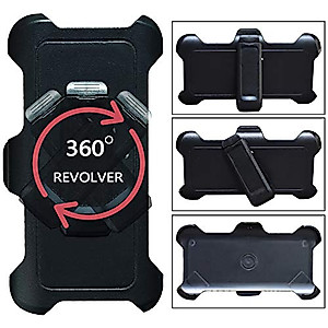 Replacement Belt Clip Holster for OtterBox Defender Series Case for The Samsung Galaxy S22 Ultra - 6.8" (2 Pack)