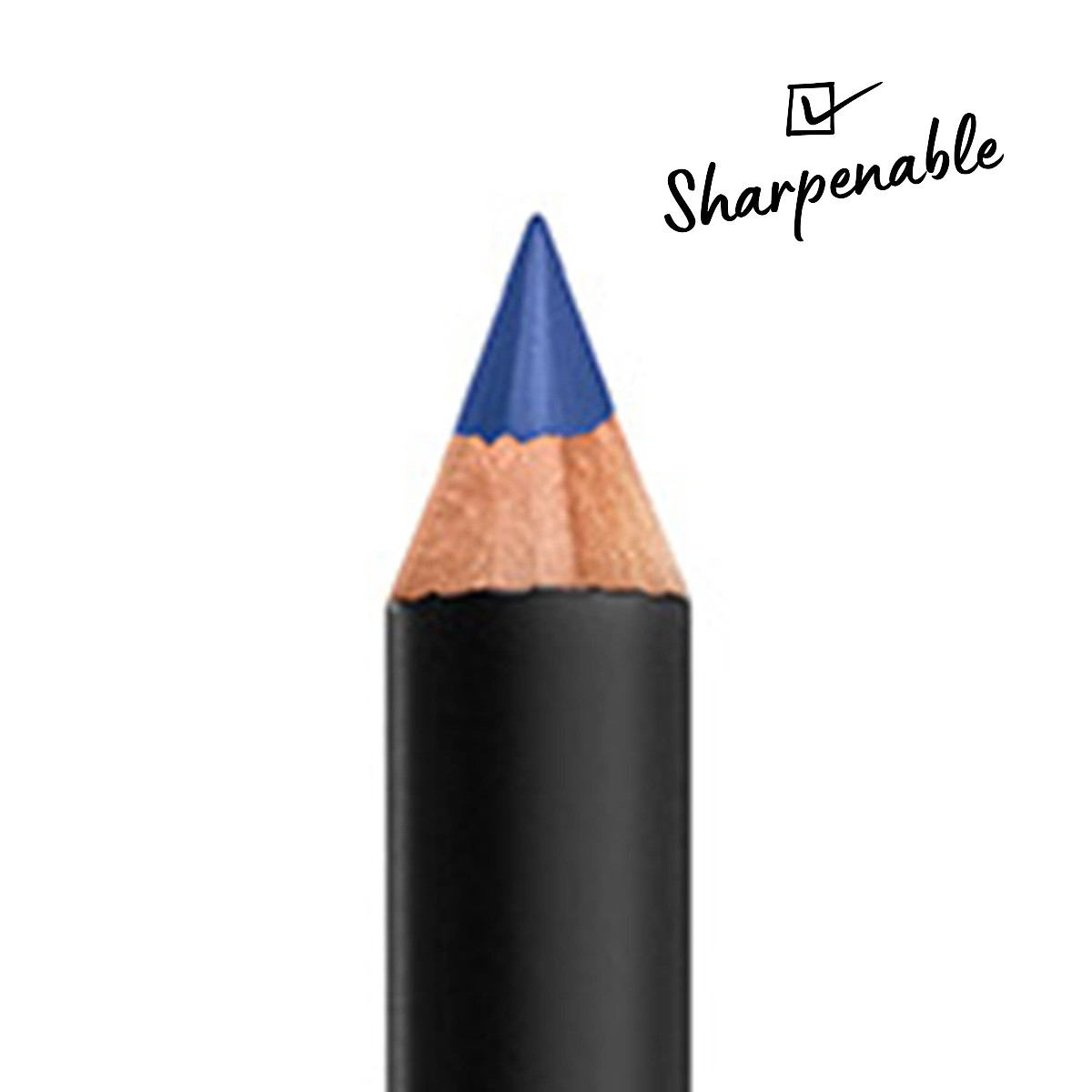 NYX PROFESSIONAL MAKEUP Suede Matte Lip Liner, Vegan Formula - Jet Set (True Blue)