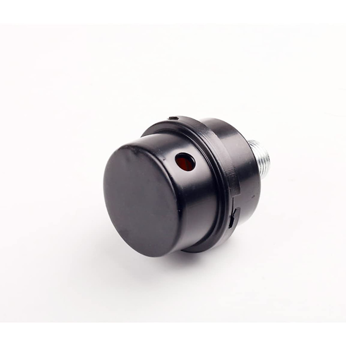 Air Compressor Silencer,Filter Thread Metal oil-less Intake Filter Air Filter Silencer Noise Muffler (3/8 PT 16mm)