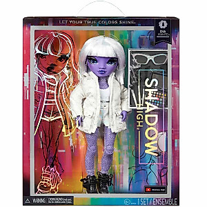 Rainbow High Shadow High Dia Mante- Purple Fashion Doll. Fashionable Outfit & 10+ Colorful Play Accessories. Great Gift for Kids 4-12 Years Old & Collectors