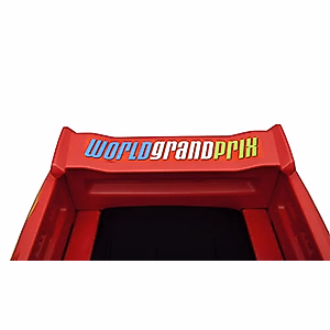 Disney/Pixar Cars Lightning McQueen Toddler-To-Twin Bed with Toy Box by Delta Children