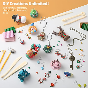 Aestd-ST Polymer Clay 85 Colors, Modeling Clay for Kids, Oven Bake Molding Clay Kit,DIY Starter Clay Sets with Sculpting Tools and Accessories, Art and Craft Gifts for Kids and Adults.