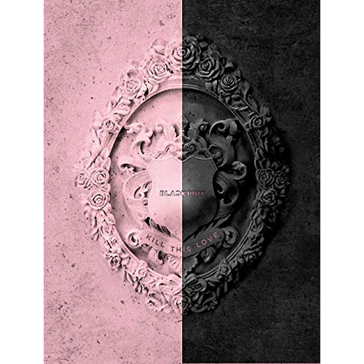 BLACKPINK - KILL THIS LOVE [PINK+BLACK ver. SET] (2nd Mini Album) 2CD+2Photobooks+2Lyrics Books+8Photocards+2Polaroid Photocard+2On Pack Poster+1Folded Poster+Double Side Extra Photocards Set