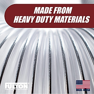4" x 10' Ultra Flex Clear Vue Heavy Duty PVC Dust Debris and Fume Collection Hose MADE IN USA!