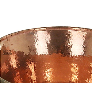 Cazo de Cobre Puro 30" Para Carnitas Classic Traditional Tacos Pure 100% Copper Mexico Heavy Duty Gauge