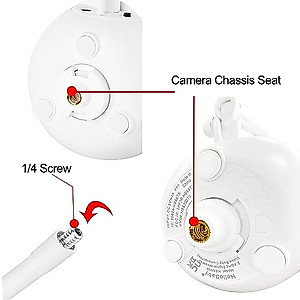 iTODOS Baby Monitor Connector Compatible with HelloBaby HB65/HB6550/HB6558/HB66/HB248,ANMEATE SM935E/SM650,Bonoch,ChildsFarm,iFamily Baby Monitor