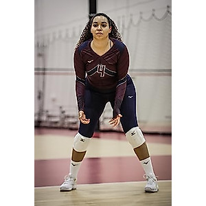 Mizuno Youth T10 Plus Volleyball Kneepad, One Size, Black