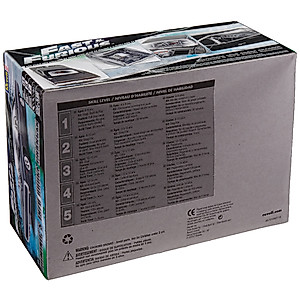 Revell 85-4319 Fast & Furious Dominic’s 1970 Dodge Charger Car Kit 1:25 Scale 122-Piece Skill Level 5 Plastic Model Building Kit