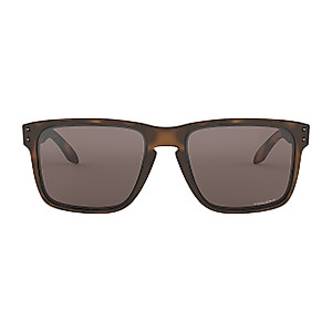 Oakley Holbrook XL 59mm Sunglasses Matte Brown Tortoise with Prizm Black Iridium Lens