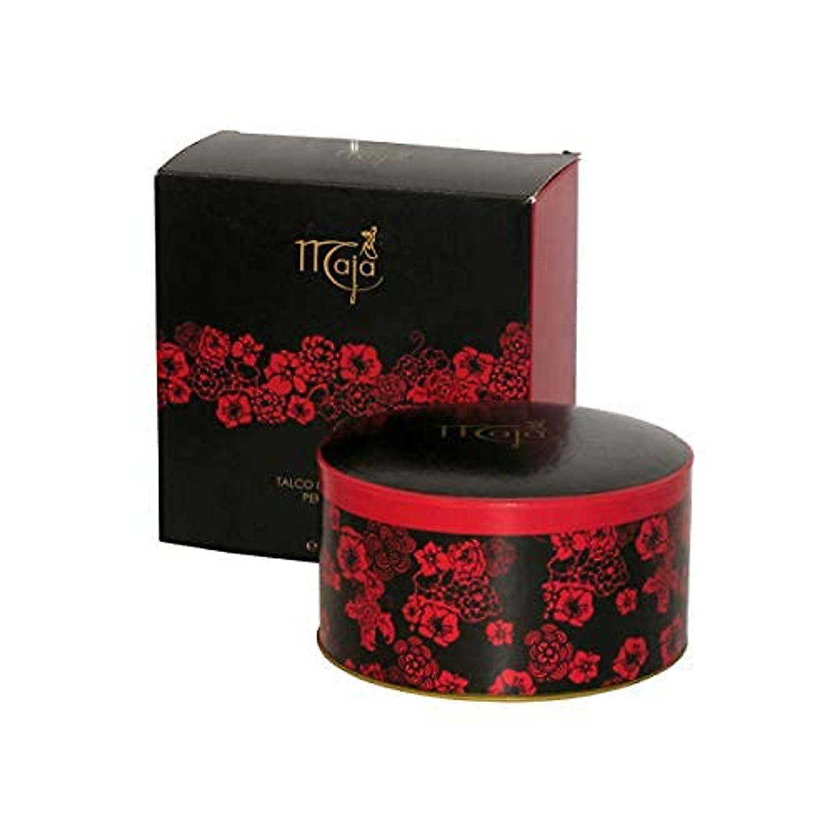 Maja Perfumed Talcum Powder, Keeps Your Skin Dry and Fresh, White, 5.3 Oz, Box