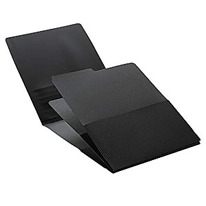 Smead Organized Up Poly Stackit Organizers, Letter Size, Black, 2 per Pack (87005)