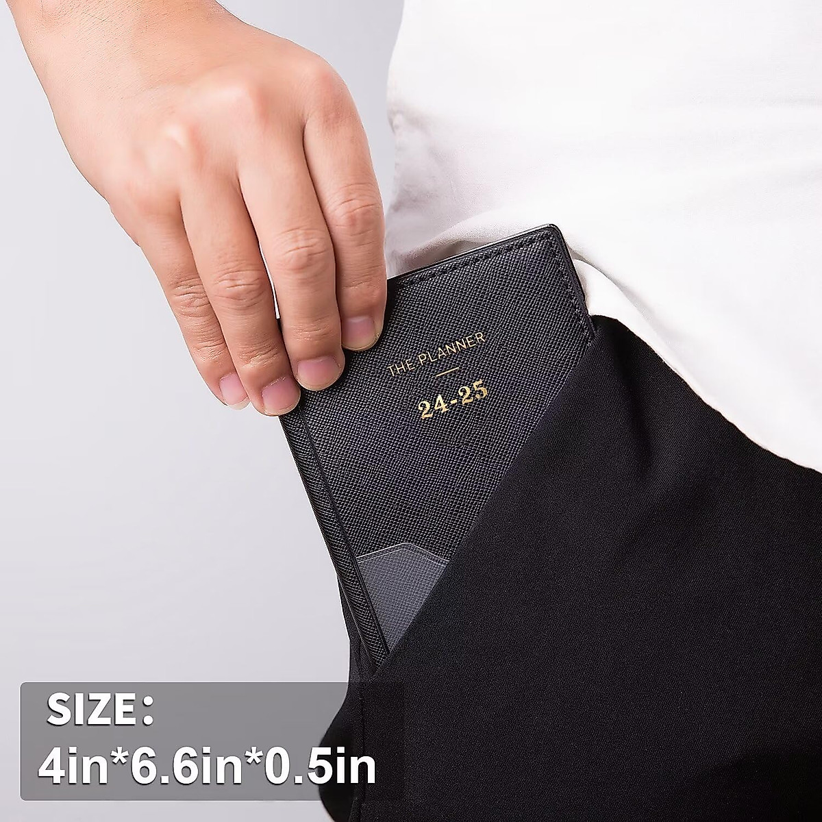 2024-2025 Pocket Planner - Pocket Calendar 2024-2025, Jul. 2024 - Jun. 2025, Weekly Monthly Planner 2024-2025, Small Planner and Schedule Organizer with Pocket