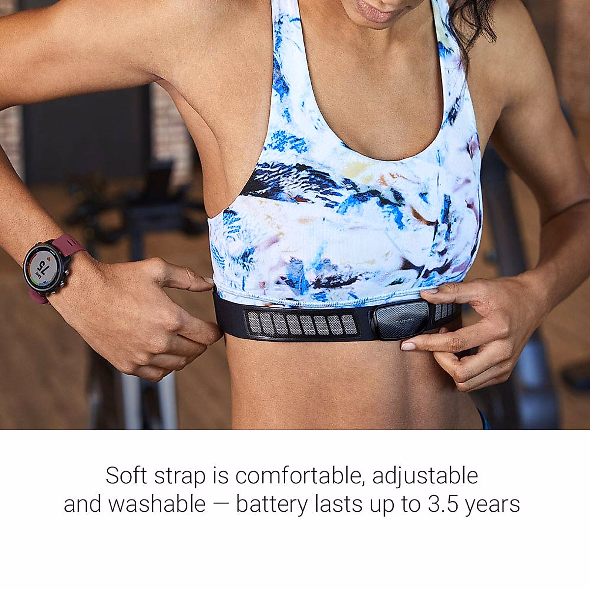 Concept2 SkiErg Indoor Ski Machine with PM5 Monitor | Adjustable Air Resistance with Garmin HRM-Dual Heart Rate Monitor | ANT+ and Bluetooth Connectivity with Signature Series Resistance Band