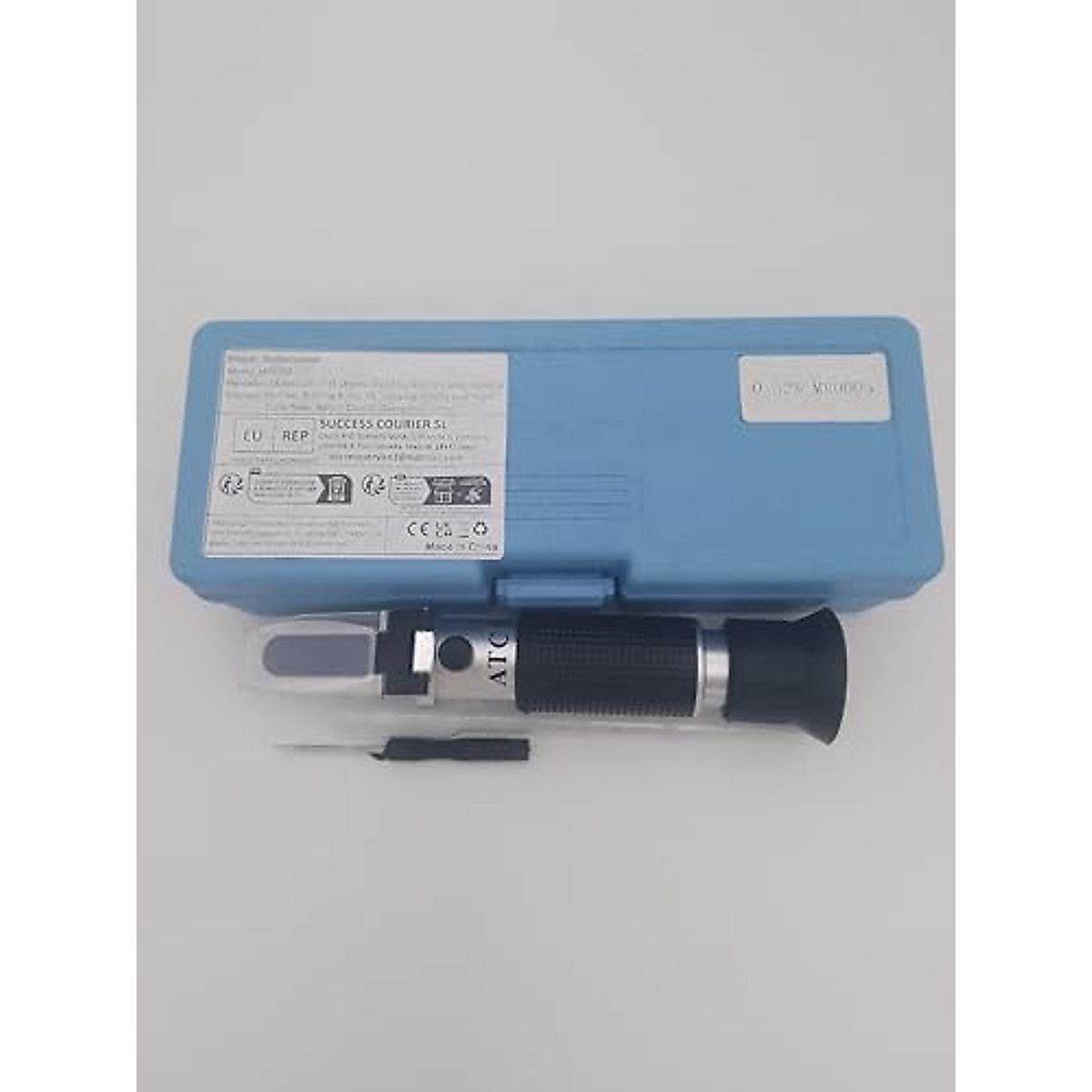 AIHG Hand Held Refractometer,Portable 0~32% Brix Meter Refractometer for Food Fruit Beverages Beer Wine Sugar Content Test