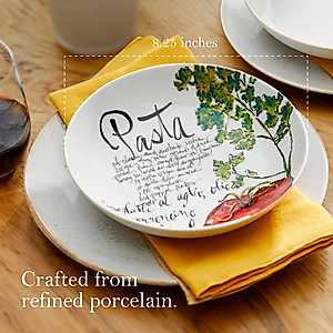 Rosanna Pasta Italiana Pasta Bowls Set of 4
