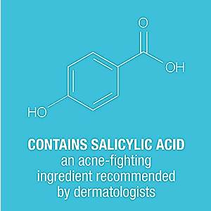 Neutrogena Body Clear Oil Free Acne Body Scrub with Salicylic Acid Acne Treatment Medicine, Exfoliating Salicylic Acid Body Wash to Treat Acne on Back, Chest, and Shoulders, 8.5 fl. oz