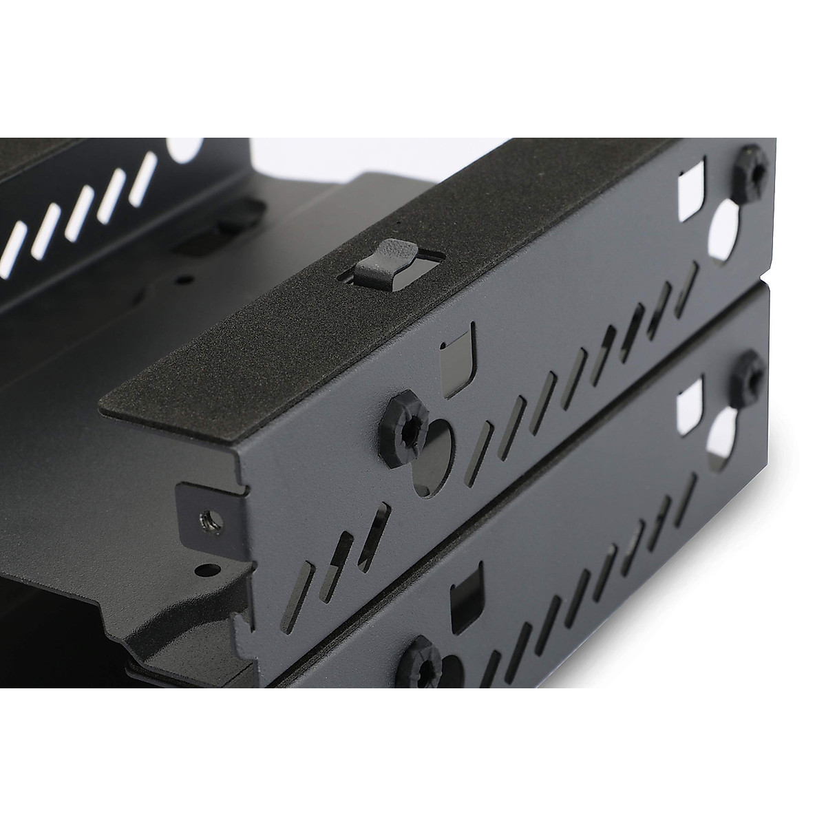 Phanteks - Stackable 3.5" HDD Bracket Duo Pack Cases PH-HDDKT_03,Black