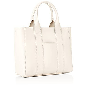 Ozok 50201 Women's Shoulder Bag, Tote Bag, Synthetic Leather, Faux Leather, 2-Way, Crossbody, White
