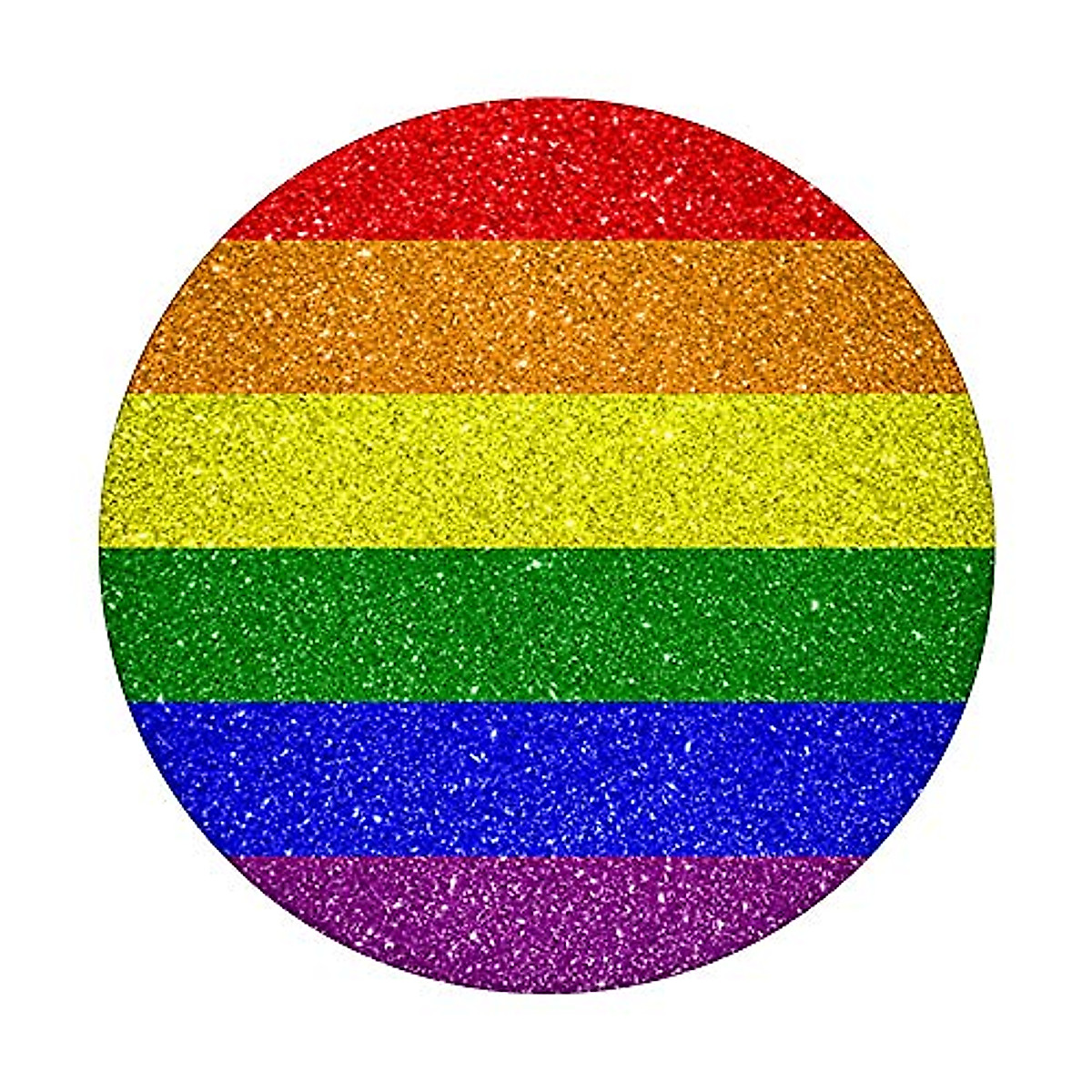 Rainbow PopSockets PopGrip: Swappable Grip for Phones & Tablets