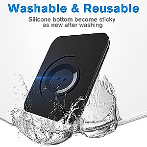 Showvigor Silicone Car Dashboard Phone Holder, Non Slip Phone Pad for Car for Various Dashboards,Slip Free Desk Phone Stand for Car, Compatible with iPhone14 Samsung Android Smartphones GPS Devices