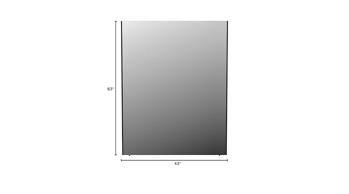 Brisafe Full Length Mirror 63x43inch Glassless Safety Mirror