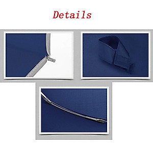 Jchen Inverted Umbrella Windproof Automatic Folding Umbrella, Auto Reverse Umbrella Portable Travel Umbrella Folding Umbrellas,Repel Windproof Travel Umbrella, Automatic Open Close (Blue)