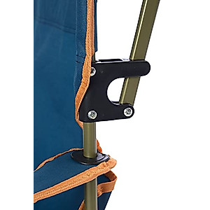 Quik Shade MAX Shade Relaxing Chair With Cup Holders, Foldable, Aluminum, Blue