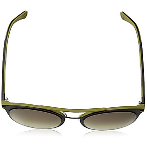 Police Men's Spl494 Square Sunglasses, Gold, 54 mm